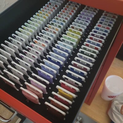 Foam Inserts for IKEA Alex 5 Drawer Unit to Hold Bobbins - Etsy