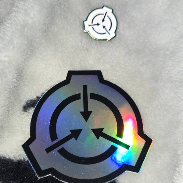 Blue WARNING Sign Poster / SCP Foundation / Unlimited Series POD - Etsy