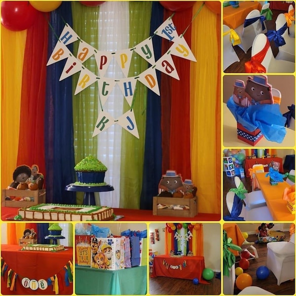 Let's Have a Ball Birthday Party Decorations, Primary Colors Birthday ...