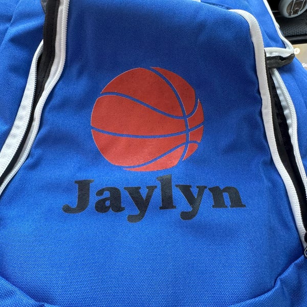 Personalised Name Backpack for Kids, Custom Name Back Pack for Kids ...