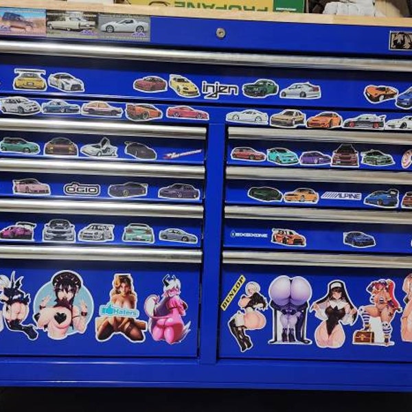 JDM Racing Car Stickers Pack Sponsors Logos Team Racing Sports Drift ...