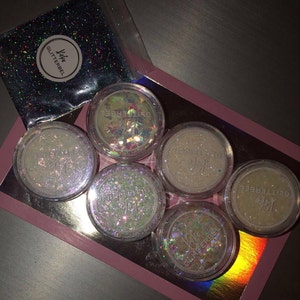 Butterfly Hoops Glitter Mix Nail Art Nail Supplies - Etsy