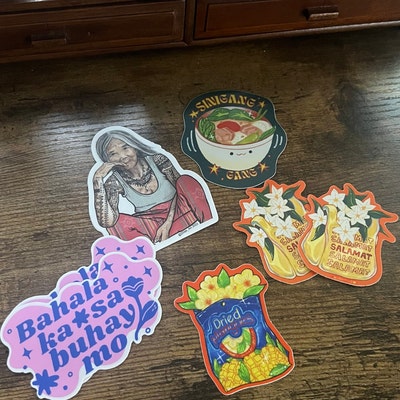 Filipino Proverb Waterproof Sticker Illustrations by Alex Martinez Art ...