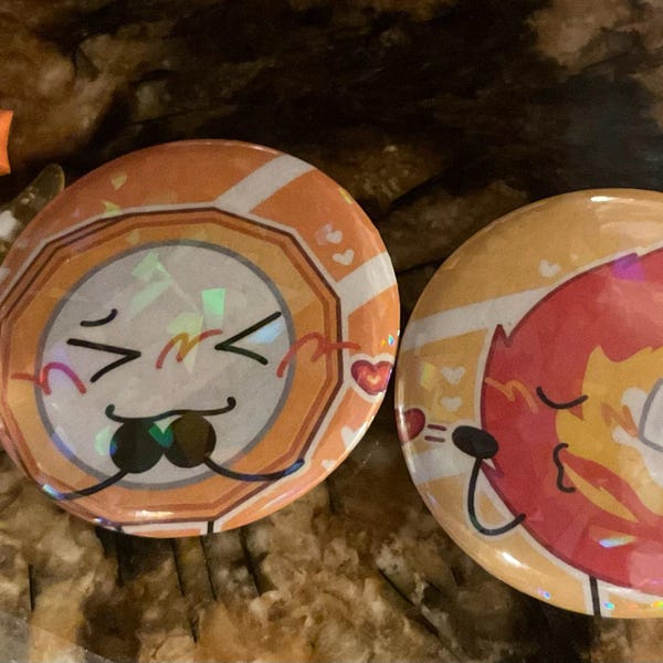 Custom Design Pin Button Accessory Battle for Dream Island BFDI ...