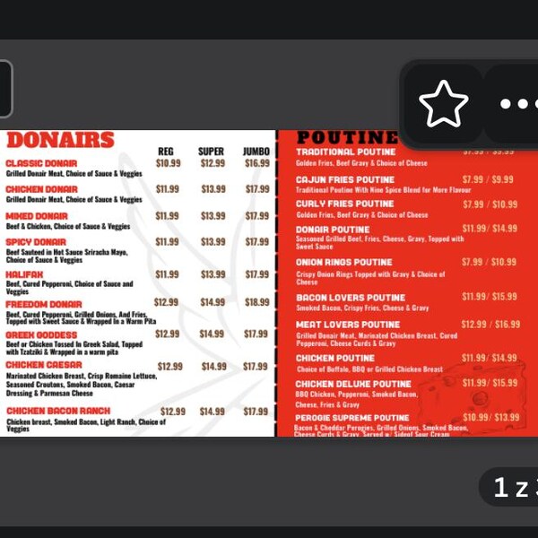 Custom Digital TV Menu Board: Restaurant, Bar, Cafe (fully Editable ...