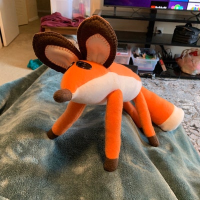Stuffed Friendly Fox Plush - Etsy