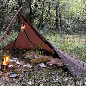 Finnish Loue Tent: a Bushcraft Canvas Tent Traditional Bushcraft and ...