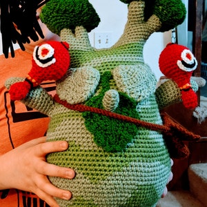 Dancing Broccoli Crochet Pattern Amigurumi Pattern Tutorial - Etsy