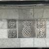 Metal Tiles, Kitchen Backsplash , Backsplash Tiles,set OF 4 TILES ...