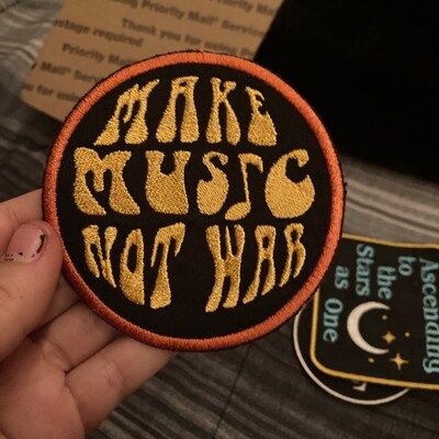 Zitti E Buoni Maneskin Tribute Patch Handmade - Etsy