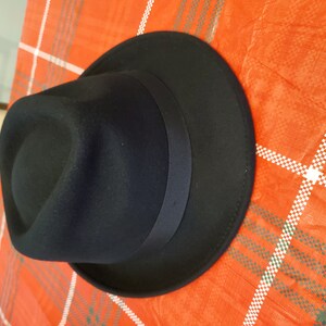 Soft Crushable Bowler Hat 100% Wool Classic Bowler Hat Derby Hat Woman ...