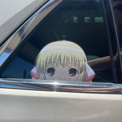 Rigby Peeking Window Vinyl Car Sticker / Rigby Vinyl/ Regular - Etsy