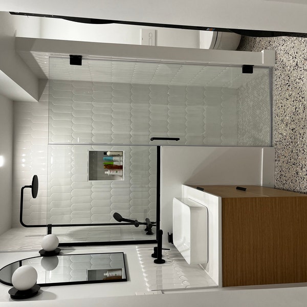 Milk Glass Globe Sconce Black Sconce Sphere Plafond Sconce Black Wall ...