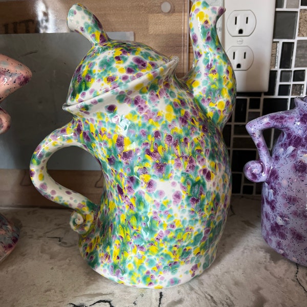 Fun Sassy Teapot - Etsy