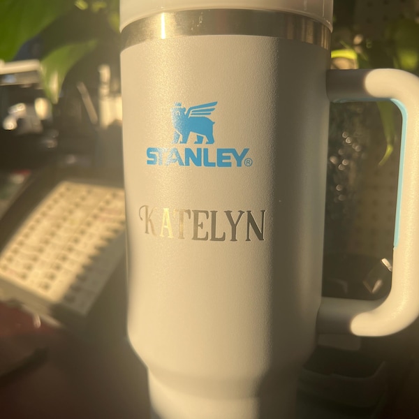 Personalized Football Stanley 40oz Cup - Custom Sports Stanley Cup With ...