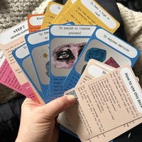 Value Cards Deck, Core Values Illustration Cards, Counselling Resource ...