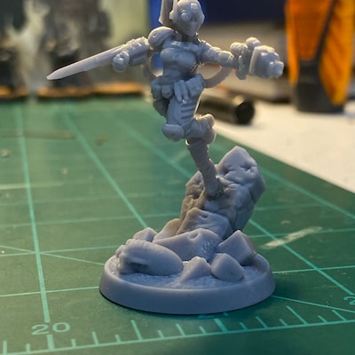 Papsikels Miniatures/cheetah Alien C/cyberpunk/shadowrun/killteam - Etsy