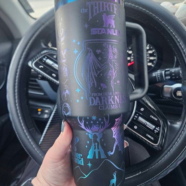 40 Oz the Thirteen TOG Tumbler With Handle, TOG Merch, Fireheart Gift ...