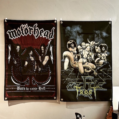 Heavy Metal Banner Flags Vol. 4 - Etsy