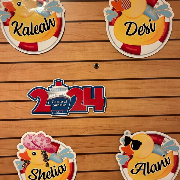 Carnival Cruise Door Magnet: Ship Year 2024-2025 - Etsy
