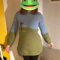 Crochet Pattern Koi Pond Sweater Oversized Pullover, Beautiful, Cozy ...