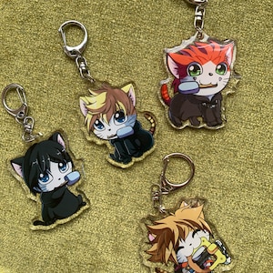 Kingdom Kitties Keychains - Etsy
