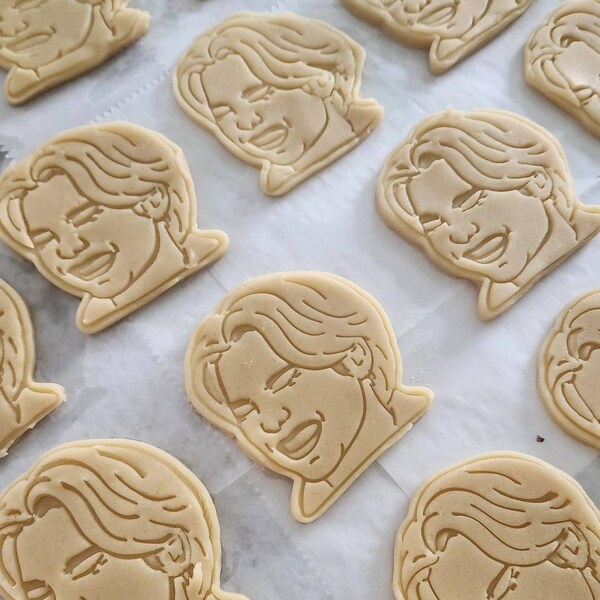 Face Portrait Cookie Cutter, Personalized Cookie Cutter, Made to Order ...