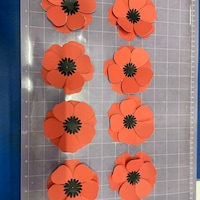 SVG - 3D Flower Template, Poppy Flower Svg, INSTANT Download, Dxf and ...