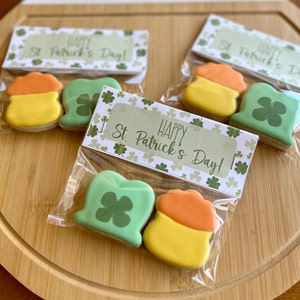 Christmas PYO Cookie Treat Bag Topper/ Printable Treat Bag - Etsy