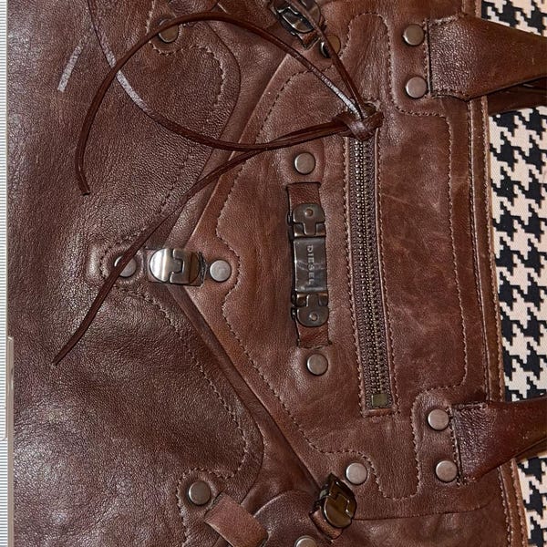 JEAN-PAUL GAULTIER - Mini Sac De Sport à Bandoulière En Cuir Verni ...