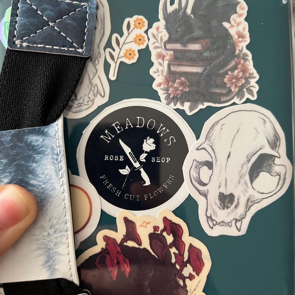 Haunting Adeline Sticker Booktok Stickers Dark Romance Stickers ...