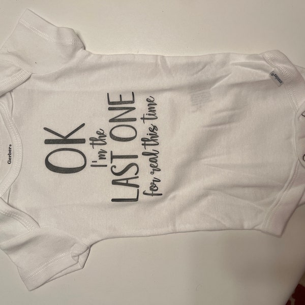 OK I'm the Last One for Real This Time, I'm the Last One Seriously Baby ...