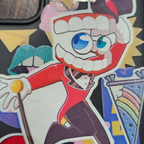 STICKER- the Amazing Digital Circus (TADC Sticker - Pomni, Jax, Ragatha ...