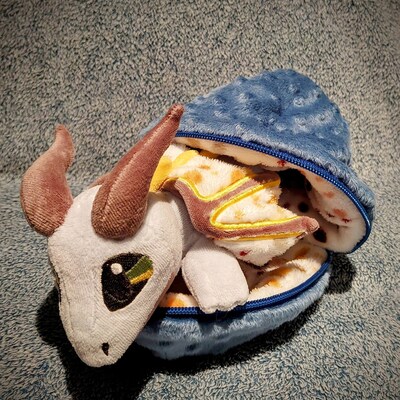 Pouch Pets Plush Sewing Pattern .pdf Tutorial Zipper Dragon Unicorn ...