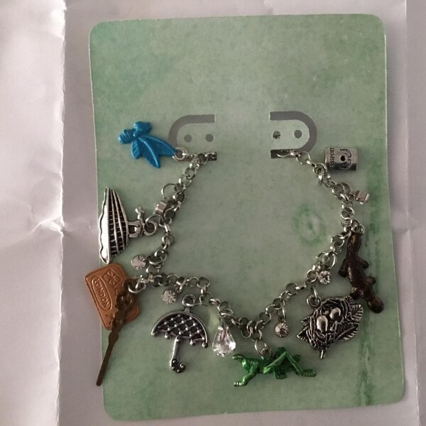 The Little Prince - Inspired Charm Bracelet Hand Painted Enamel Charm ...