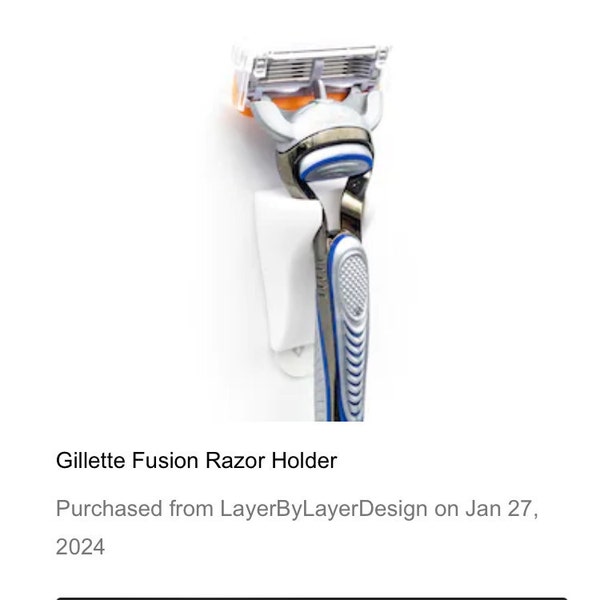 Gillette Proglide Razor Holder - Etsy