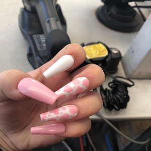 Blue Gradient Ombré Press-on Nails / Matte Nails | Etsy