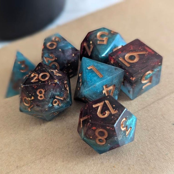 Arctic Blue Dice (2d6 Pair) - Etsy