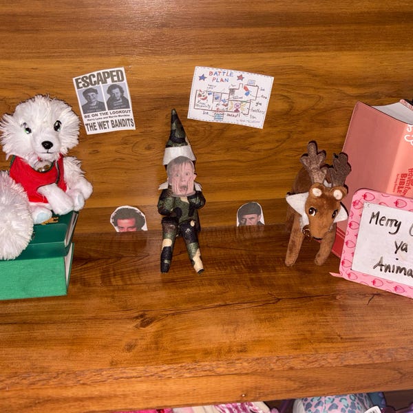 Home Alone Easy Elf Printable Instant Download, Home Alone Elf Props ...