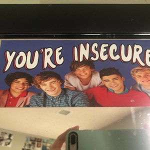 You're Insecure Bumper Sticker & Car Magnet - Etsy