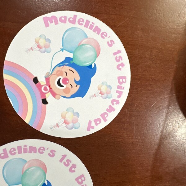 Plim Plim Stickers Pastel Colors - Etsy