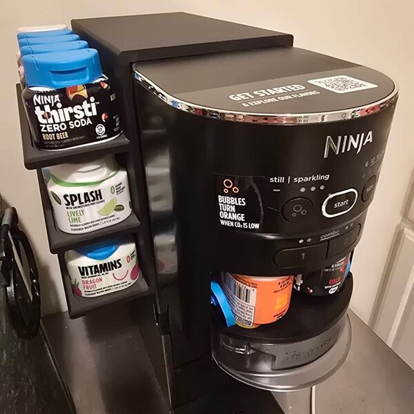 Ninja Thirsti Low Profile Wide Pod Shelf - Holder Storage! ***flush ...