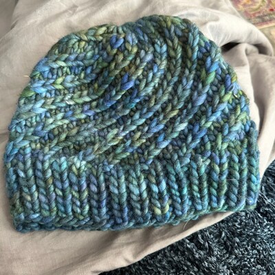 KNIT Pattern for Alpine Swirl Hat Knitting Pattern PDF Instructions DIY ...