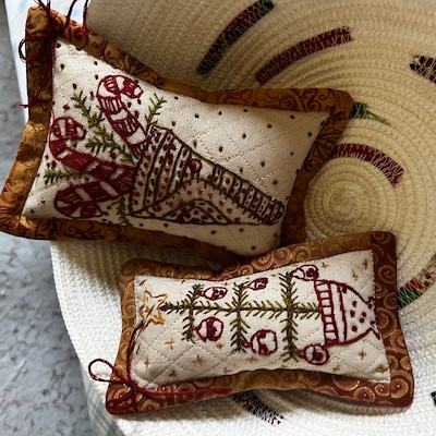Scented Christmas Bowlies PDF DOWNLOAD PATTERN - Etsy