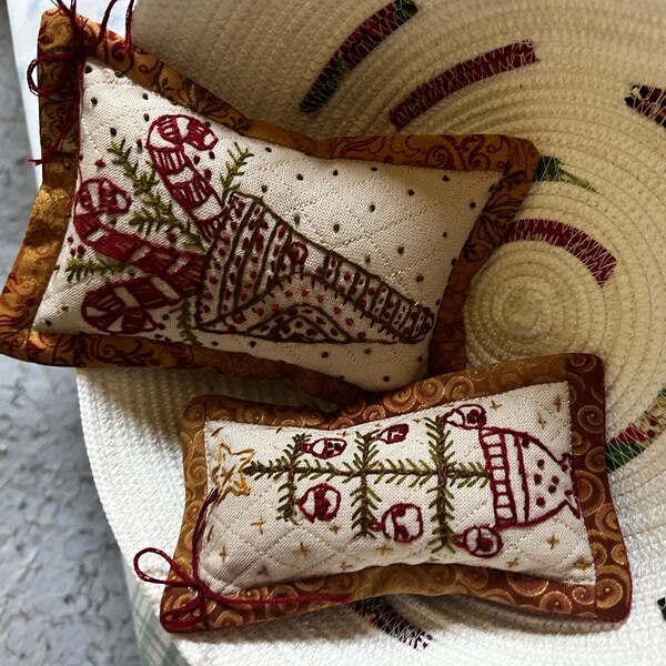 Scented Christmas Bowlies PDF DOWNLOAD PATTERN - Etsy