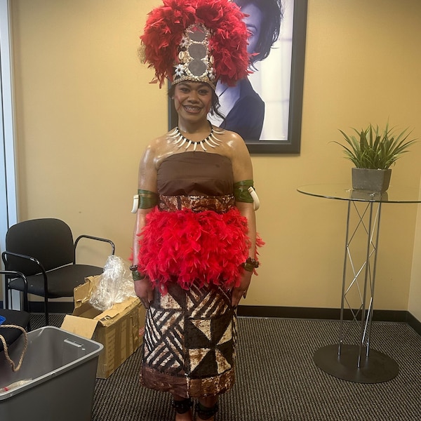 Kiki/titi Fulumoa. Samoan Costume Kiki (overskirt). Perfect for All ...