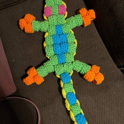 90s Bead Lizard Pattern - Etsy