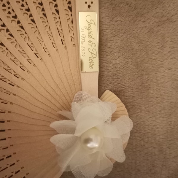 Wooden Fans Favors for Guests，bulk Bridal Shower Fans, Wedding Hand Fan ...