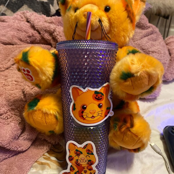 Batrick the Bat Sticker - Halloween Sticker - Cute Bat Character Decal ...