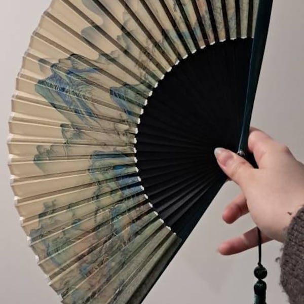 Portable Folding Fans, Wedding Hand Fan, Summer Prom Fan, Party Favors ...